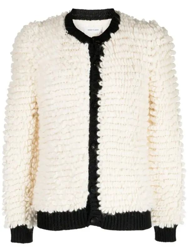 ERNEST W. BAKER Loop-knit Cardigan
