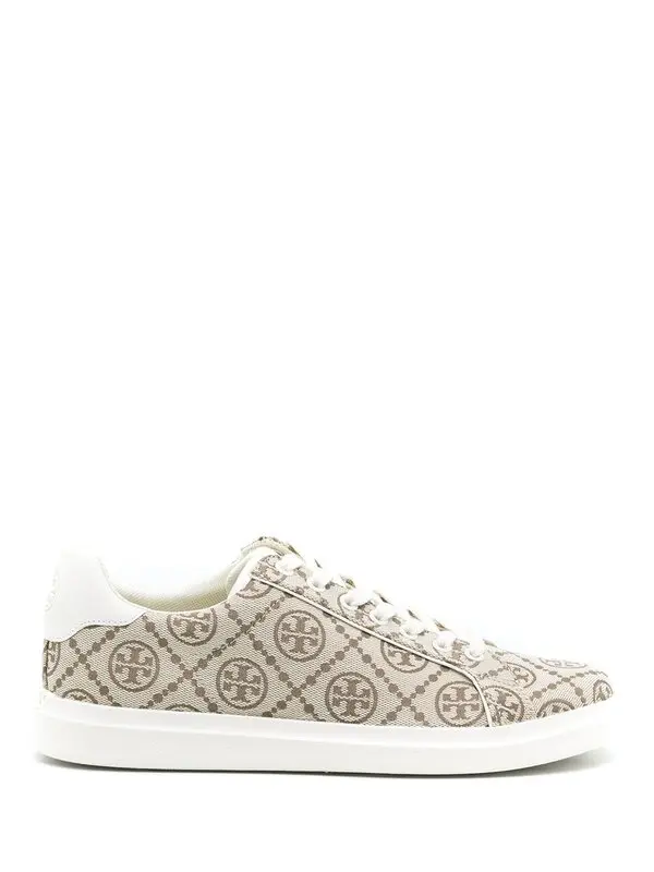 Tory Burch T-monogram Lace-up Sneakers