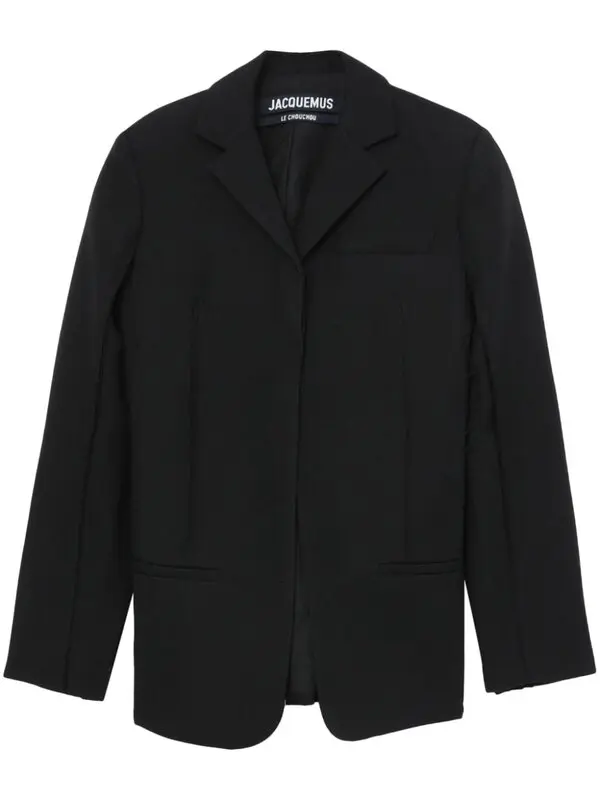 Jacquemus La Veste Caraco Inside-out Blazer