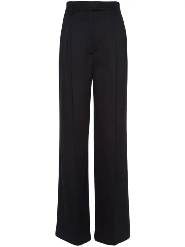 Prada Feather-trim Trousers