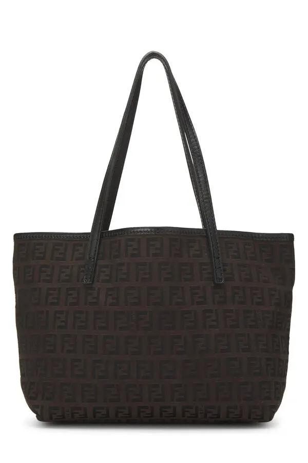 Fendi Zucchino Canvas Mini Tote