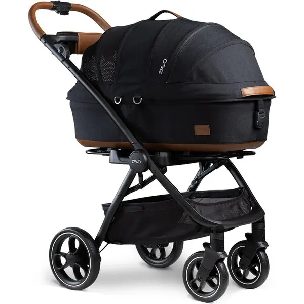 TAVO PETS Maeve™ Medium Flex 3-in-1 Pet Car Seat & Stroller - Onyx