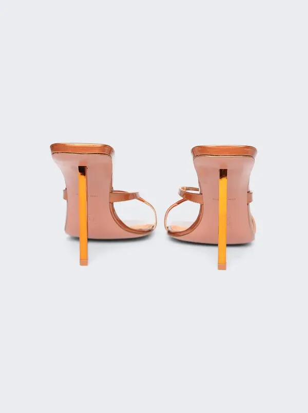 Amina Muaddi Adriana Slipper - Copper
