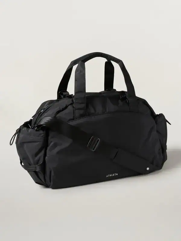 Athleta All About Duffle Bag - Black | Editorialist