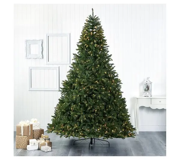 NEARLY NATURAL 9' Sierra Natural Look Faux Chri Stmas Tree