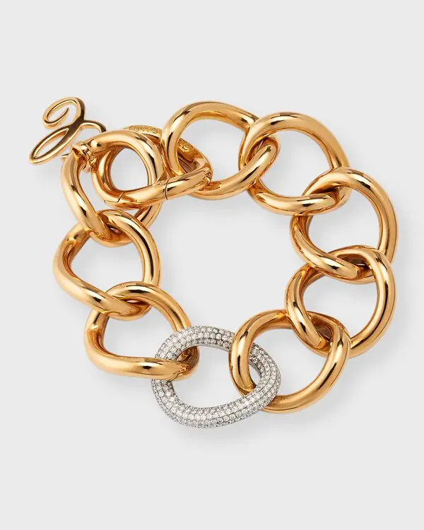 Chopard 18k Diamond Link Bracelet