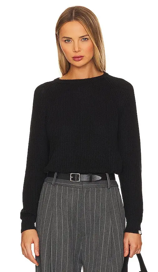 One Grey Day Raleigh Pullover - Black