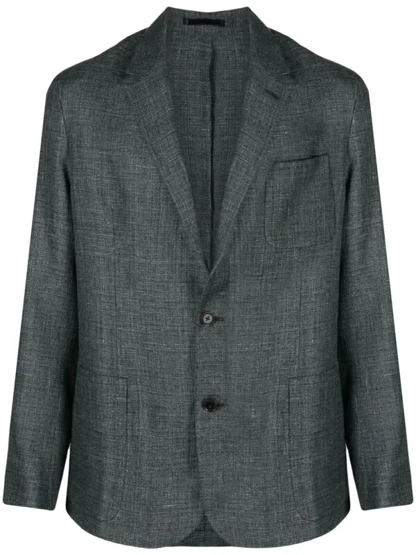 Paul Smith Mélange Linen-blend Blazer