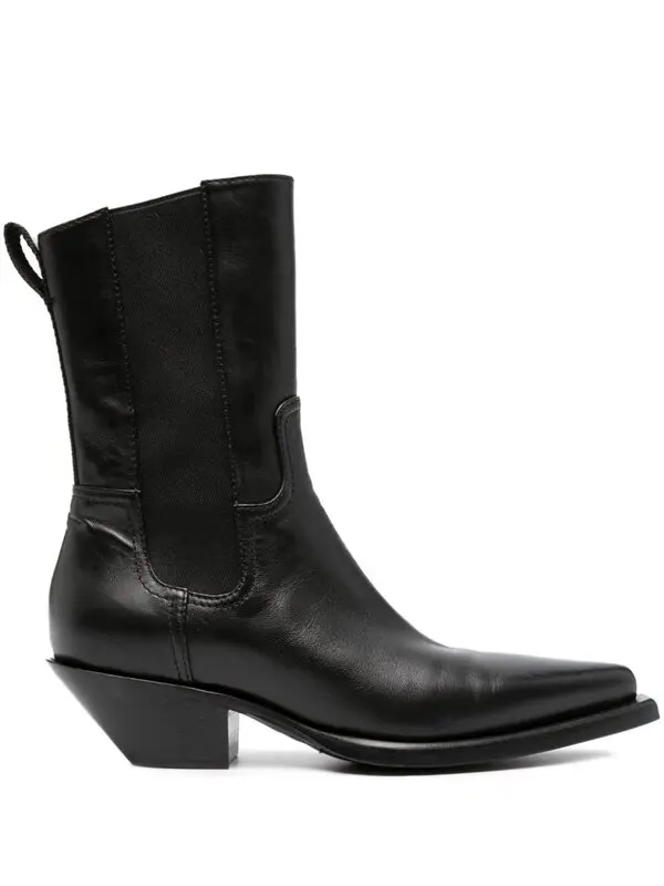 Premiata 50mm Leather Ankle Boots