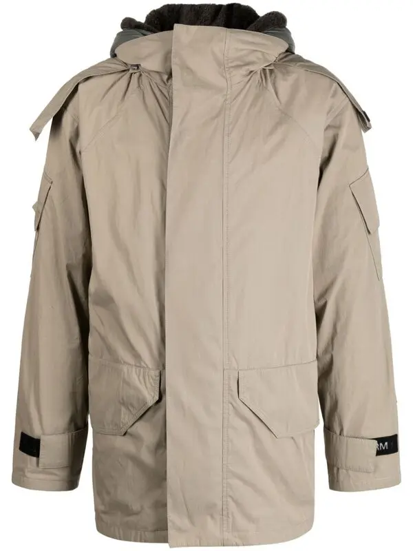 YVES SALOMON Reversible Hooded Parka