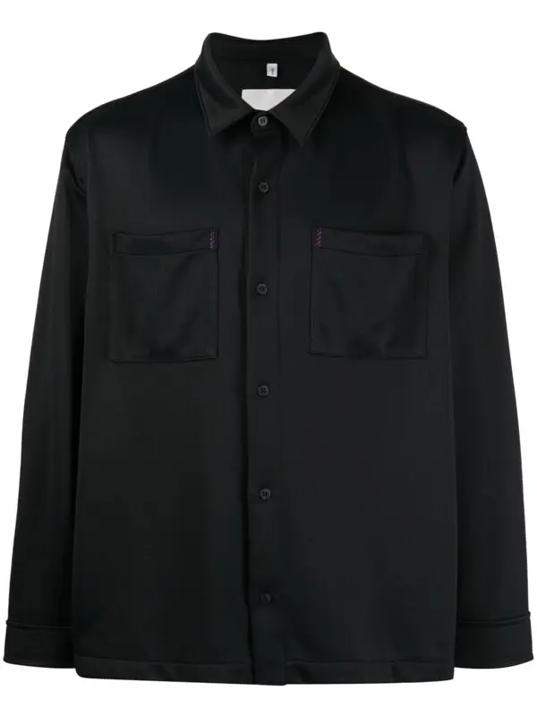 OFF DUTY Coi Logo-embroidered Shirt - Black