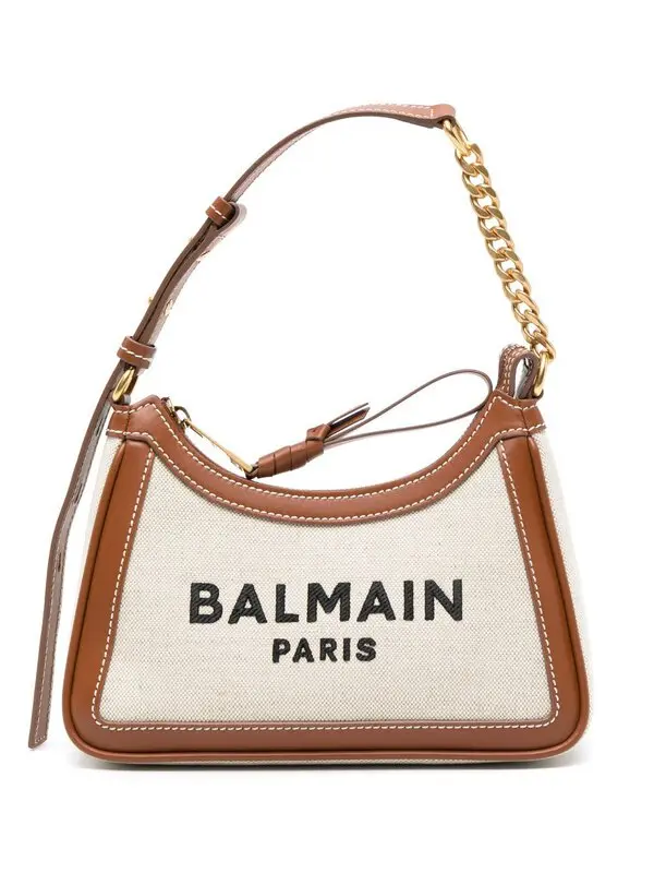 Balmain B-army Shoulder Bag - Neutrals