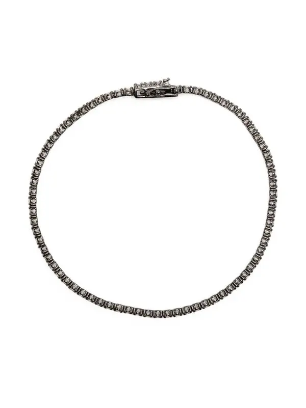 Shay 18k Blackened Gold Diamond Tennis Bracelet