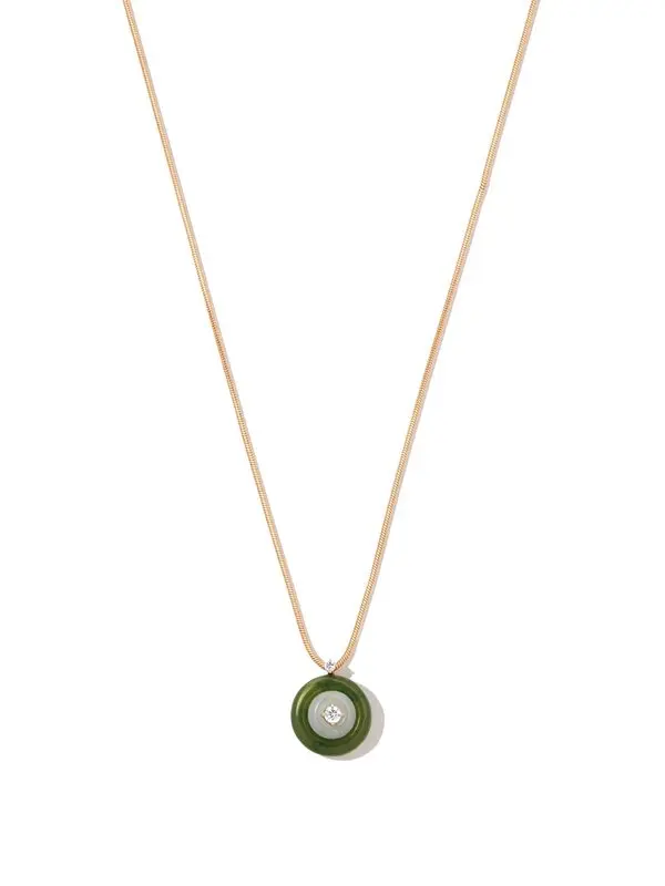 Fernando Jorge 18k Yellow Signal Pendant Necklace - Gold