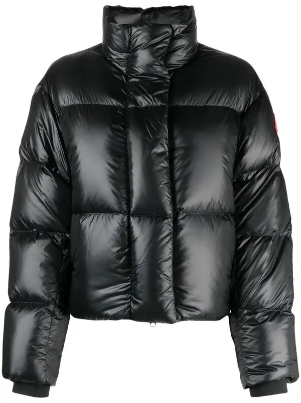 Canada Goose Cypress Cropped Puffer Jacket - Black