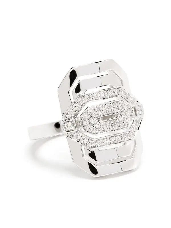 STATEMENT Sterling Mini My Way Diamond Ring