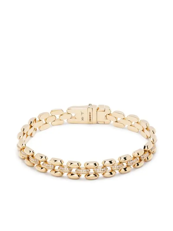 Lizzie Mandler 18k Yellow Diamond Bracelet