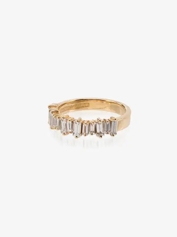 SUZANNE KALAN 18k Yellow Gold Fireworks Diamond Ring - Metallic ...