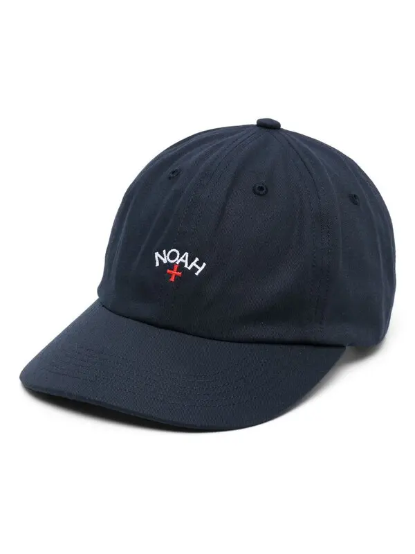 NOAH Core Logo-embroidered Cap - Blue | Editorialist