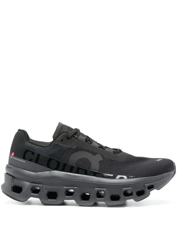 On Cloudmonster Low-top Sneakers - Black