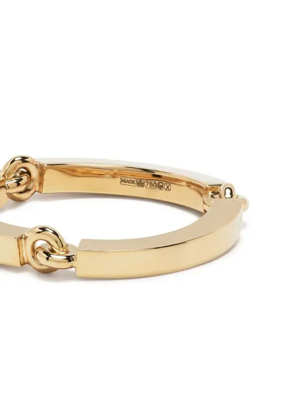 MAOR 18k Yellow Caleum Link Band Ring