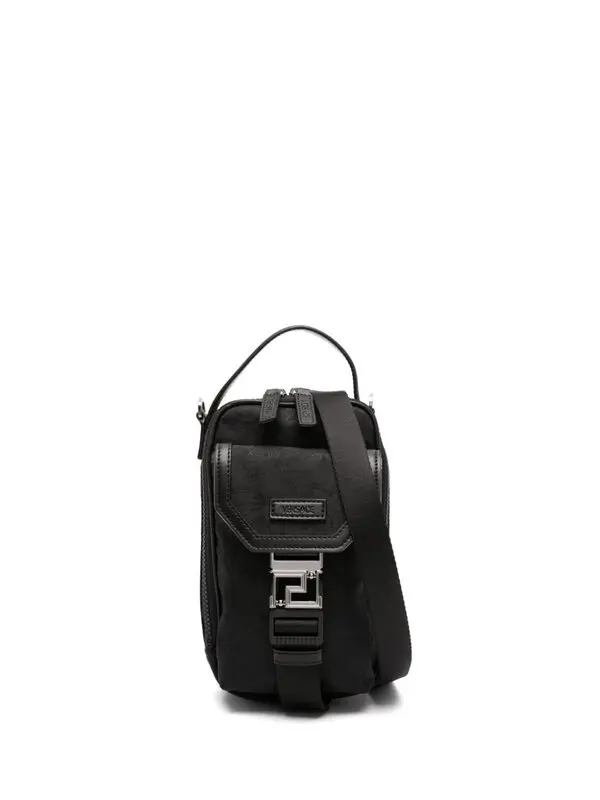 Versace Barocco Cross Body Bag Black Editorialist