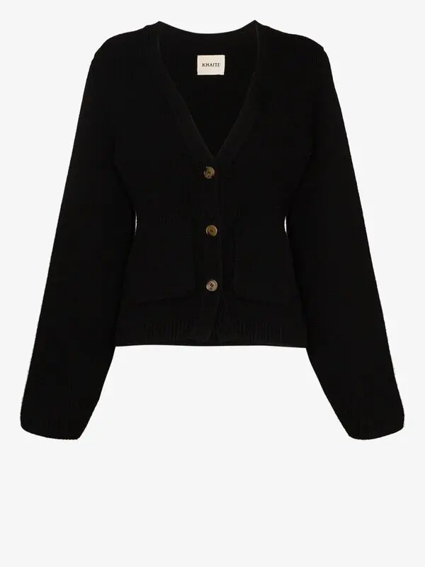 Khaite The Scarlet Cardigan - Black