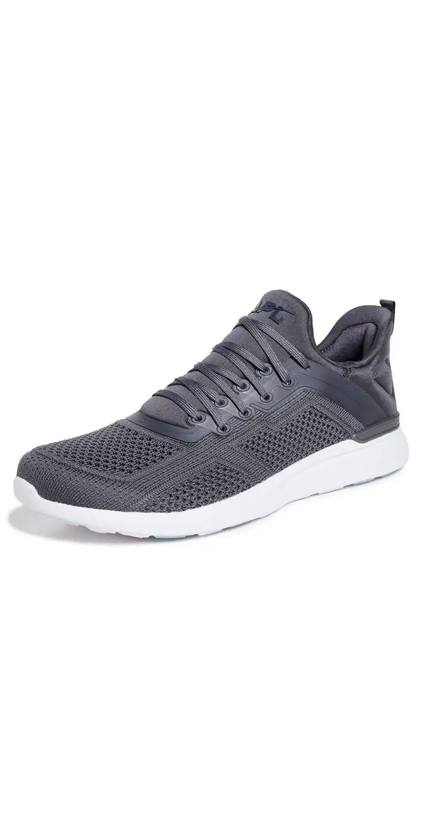 Apl Techloom Tracer Sneakers In Iron/White 70% Off Editorialist