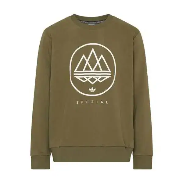 ADIDAS SPEZIAL Modtrefoil Sweatshirt - Olive_strata | Editorialist