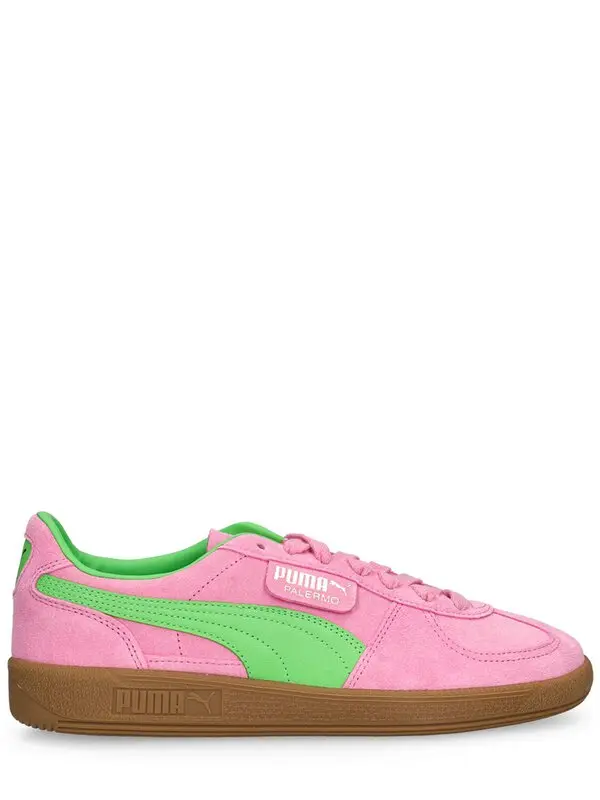PUMA Palermo Special Sneakers - Fuchsia,green | Editorialist