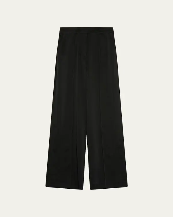 Simkhai Kyra Wide-leg Full Length Pants - Black