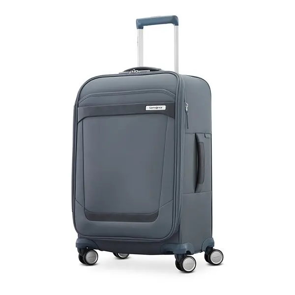 SAMSONITE Elevation Plus Softside Carry On Spinner Suitcase - Slate