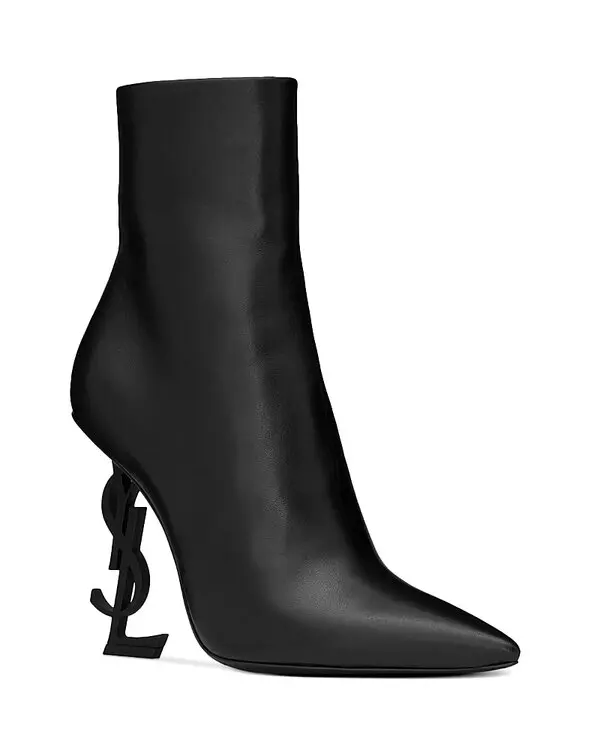 Saint Laurent Opyum Booties - Black
