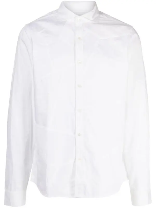 PRIVATE STOCK LABS Spartacus Cotton Shirt - White