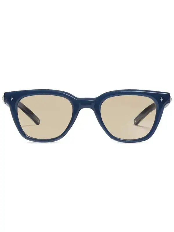 GENTLE MONSTER Gauss Nc3 Square-frame Glasses - Blue | Editorialist