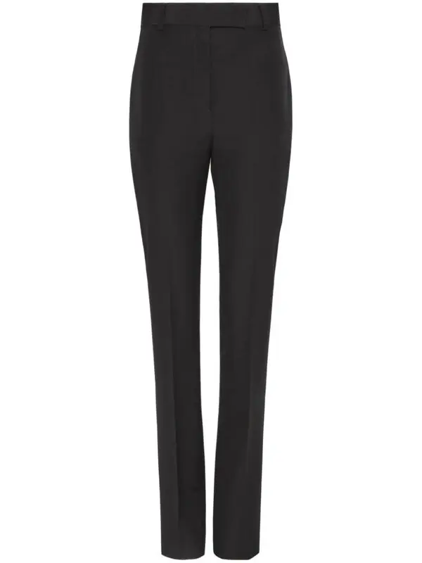 FERRAGAMO Pressed-crease Tailored Trousers