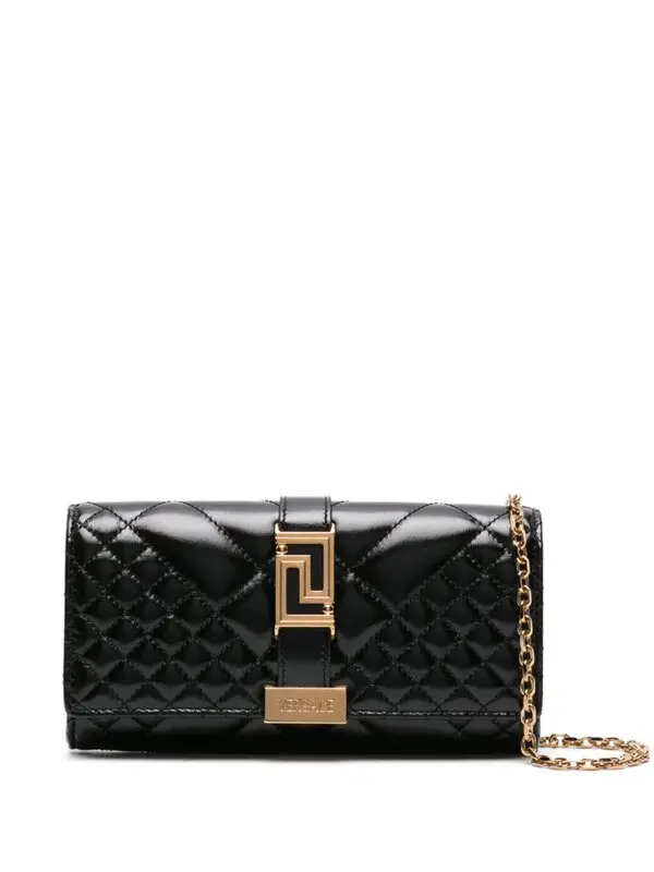 Versace Greca Goddess Matelassé Clutch