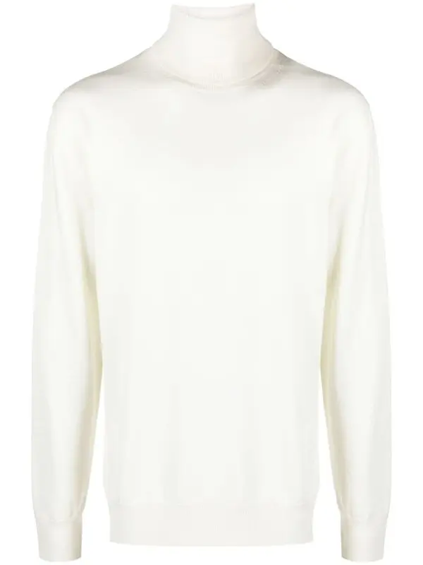 JIL SANDER Roll-neck Wool Jumper