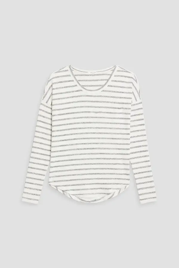 Rag & Bone Striped Knitted Top