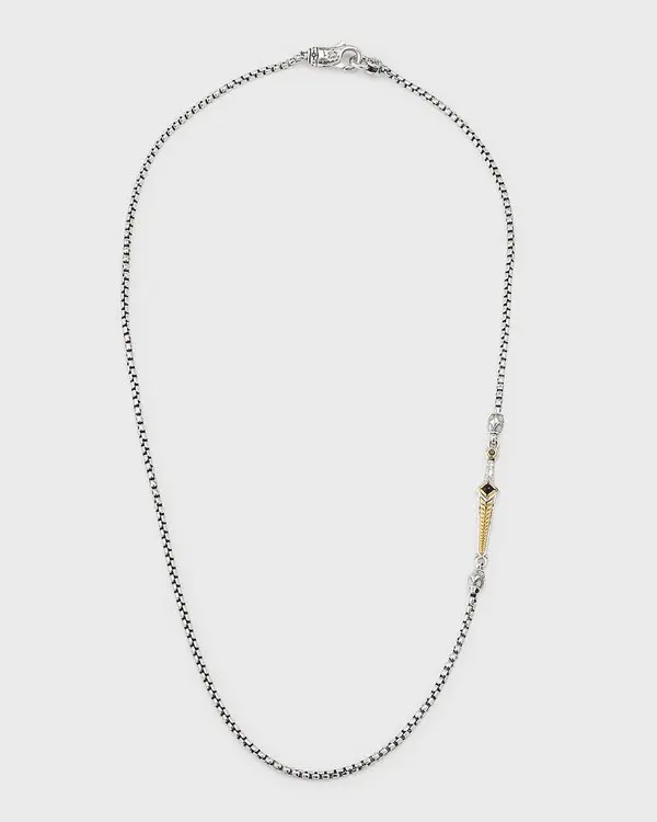 Konstantino Laconia Necklace With And Black Spinel - Onyx
