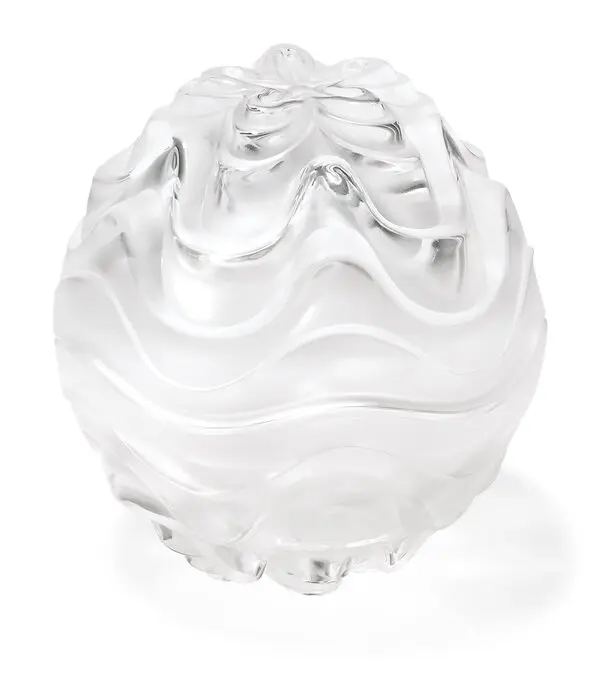 Lalique Crystal Vibration Box - Clear