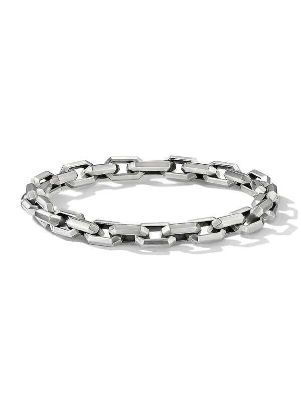 David Yurman Heirloom Chain Link Bracelet In Sterling Silver