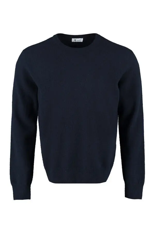 THE (ALPHABET) Wool And Cashmere Pullover - Blue