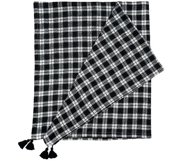 YOUNG'S INC. Young's Woven 50'x60' Throw With Tassels