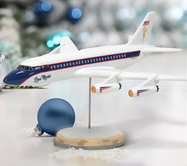 GRACELAND Lisa Marie Plane Figurine