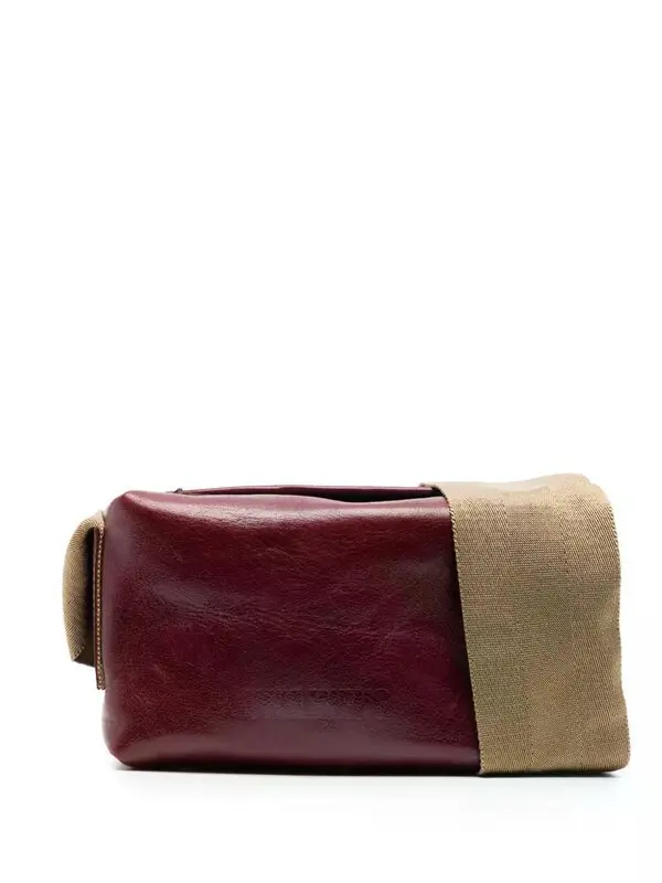 UMA WANG Leather Shoulder Bag - Red