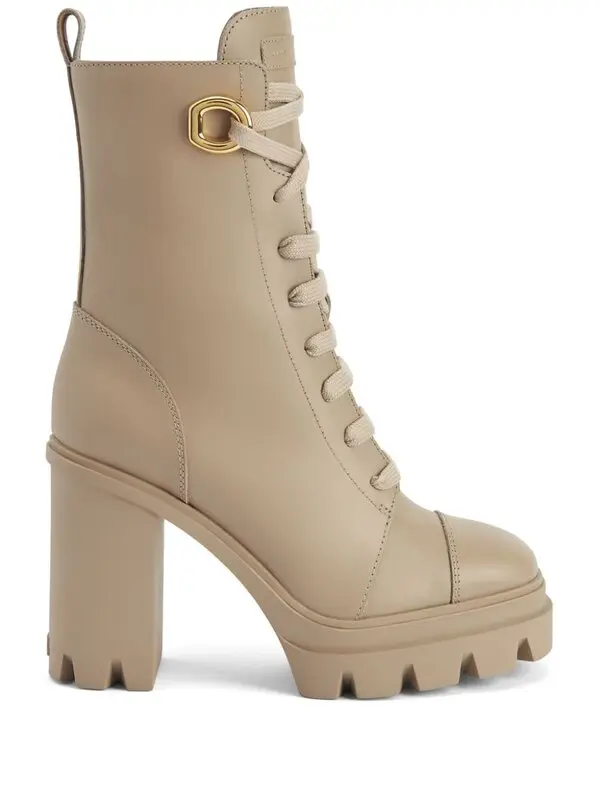 GIUSEPPE ZANOTTI 110mm Cubalibre Boots - Neutrals
