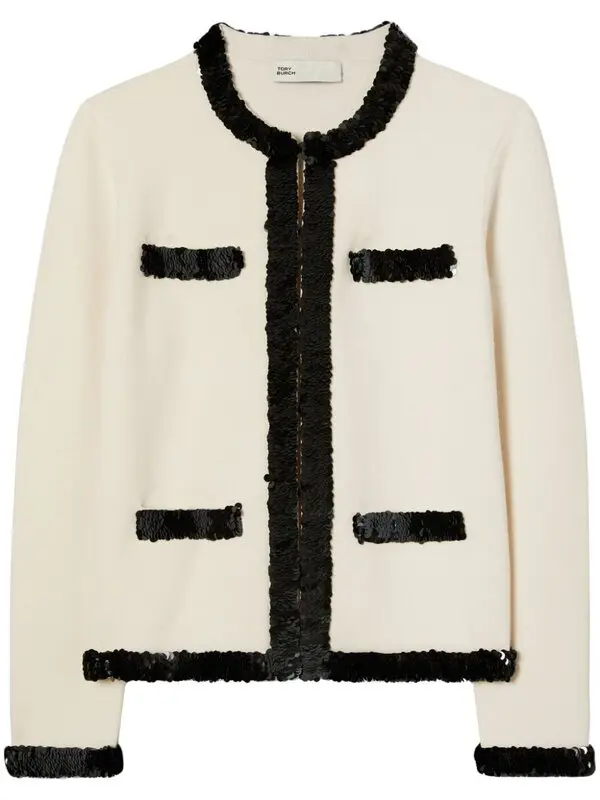 Tory Burch Kendra Sequinned Jacket