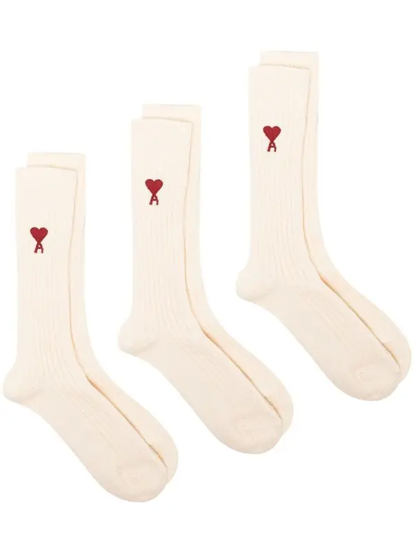 Ami De Coeur Socks - Neutrals