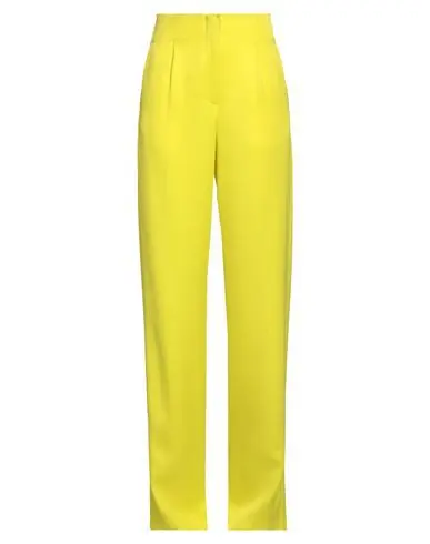 MSGM Straight Leg Pants - Yellow